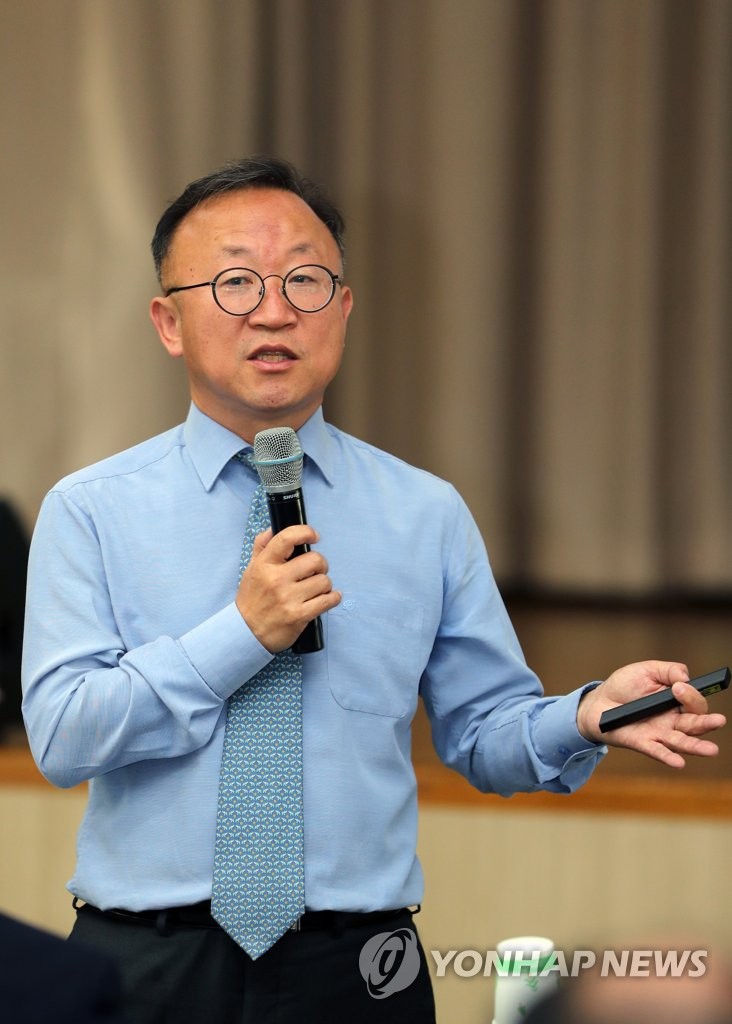 광주서 강연하는 석종훈 청와대 비서관 연합뉴스