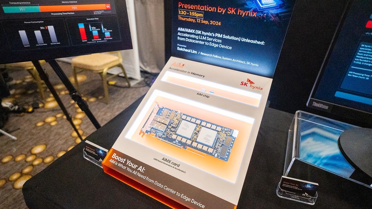 SK하이닉스, 'AI 하드웨어 서밋'서 최신 AiM 설루션 선보여 | 연합뉴스