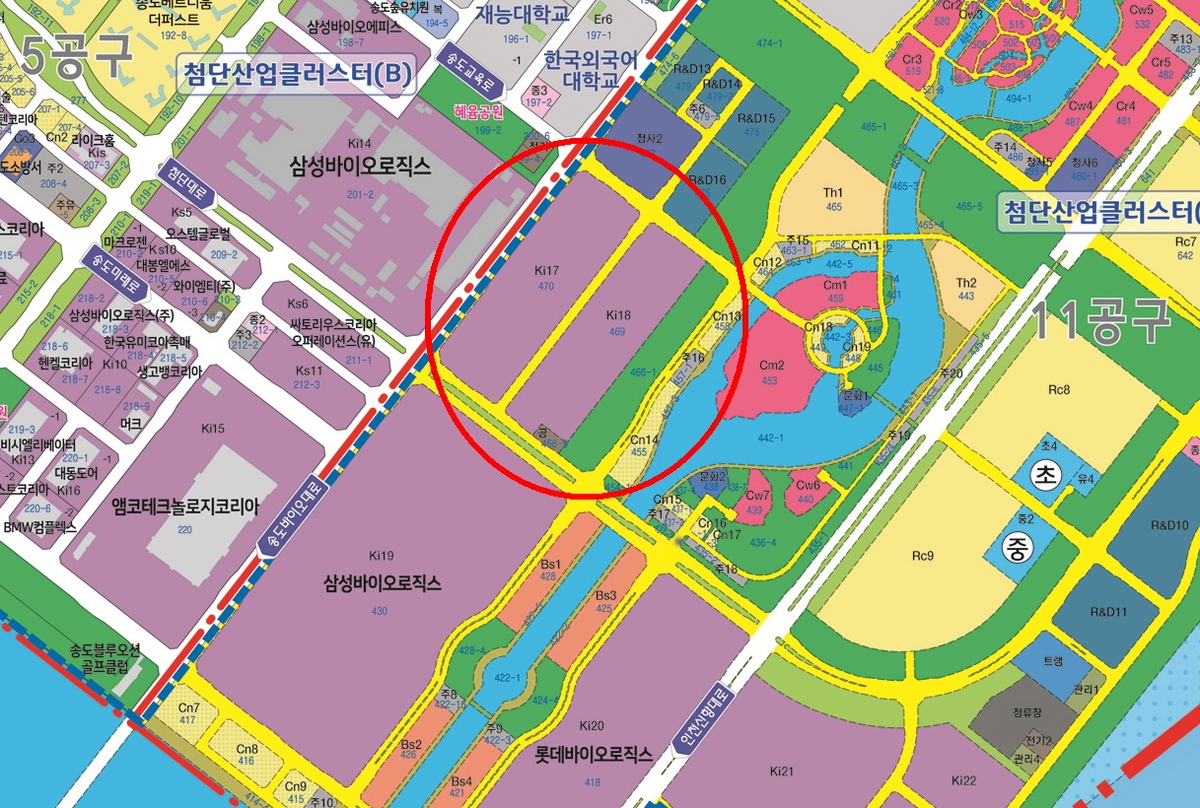 송도 첨단산업클러스터용지 매각절차 재추진…이달 중 공고 예정 | 연합뉴스
