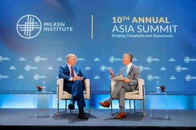 [PRNewswire] 2024 Milken Institute Asia Summit Held in Singapore | 연합뉴스