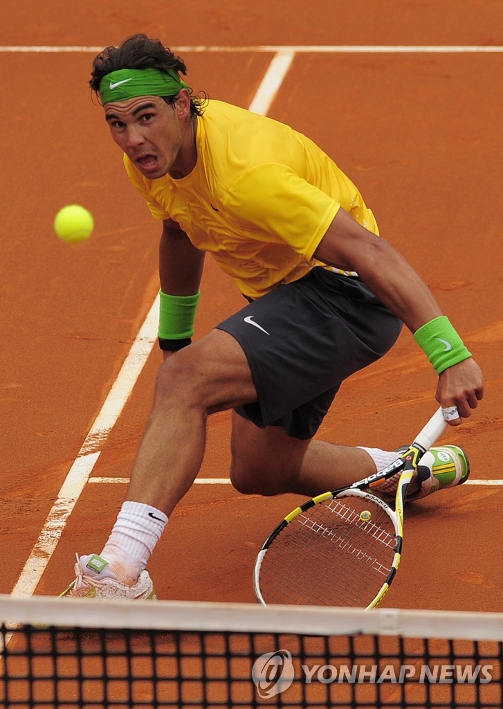 -테니스- 나달, 클레이코트에서 30연승 | 연합뉴스