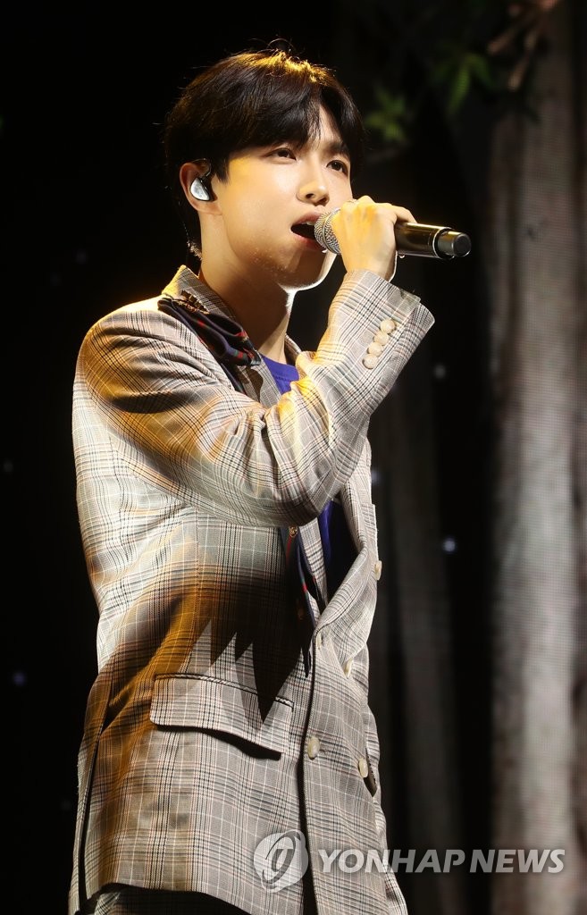 S. Korean singer Kim Jae-hwan | Yonhap News Agency