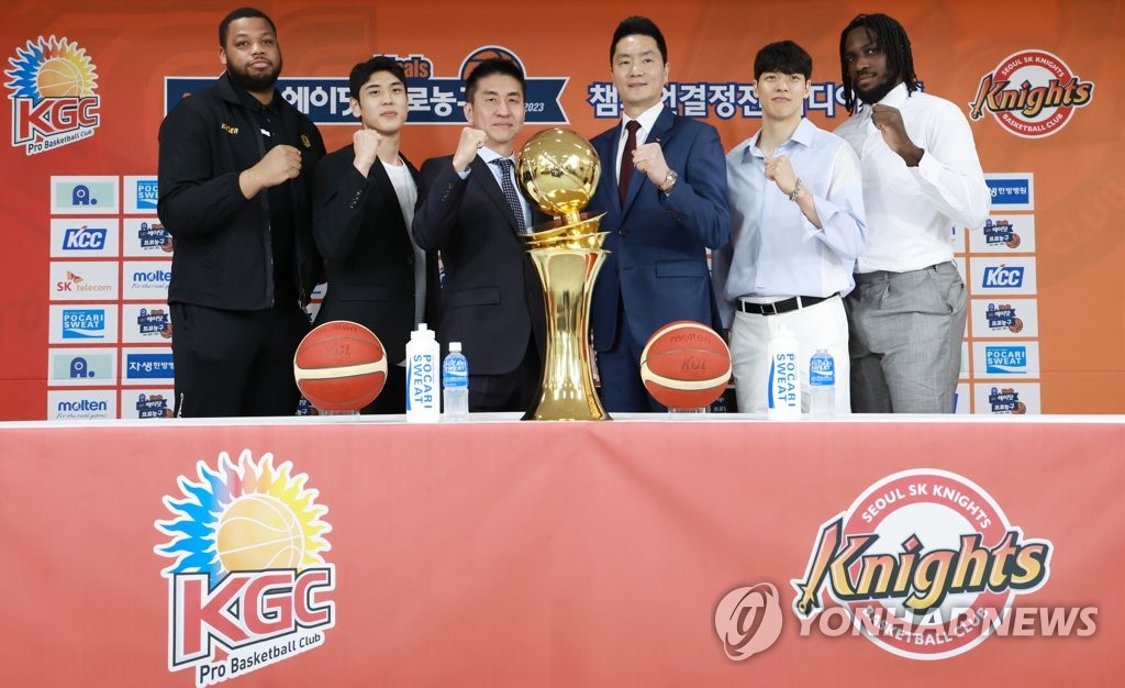 안양 KGC-서울 SK, KBL 챔피언은 어느 팀? | 연합뉴스