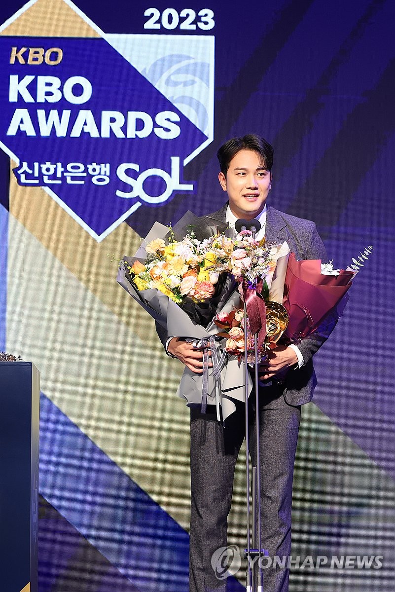 KBO리그 세이브상 서진용 | 연합뉴스