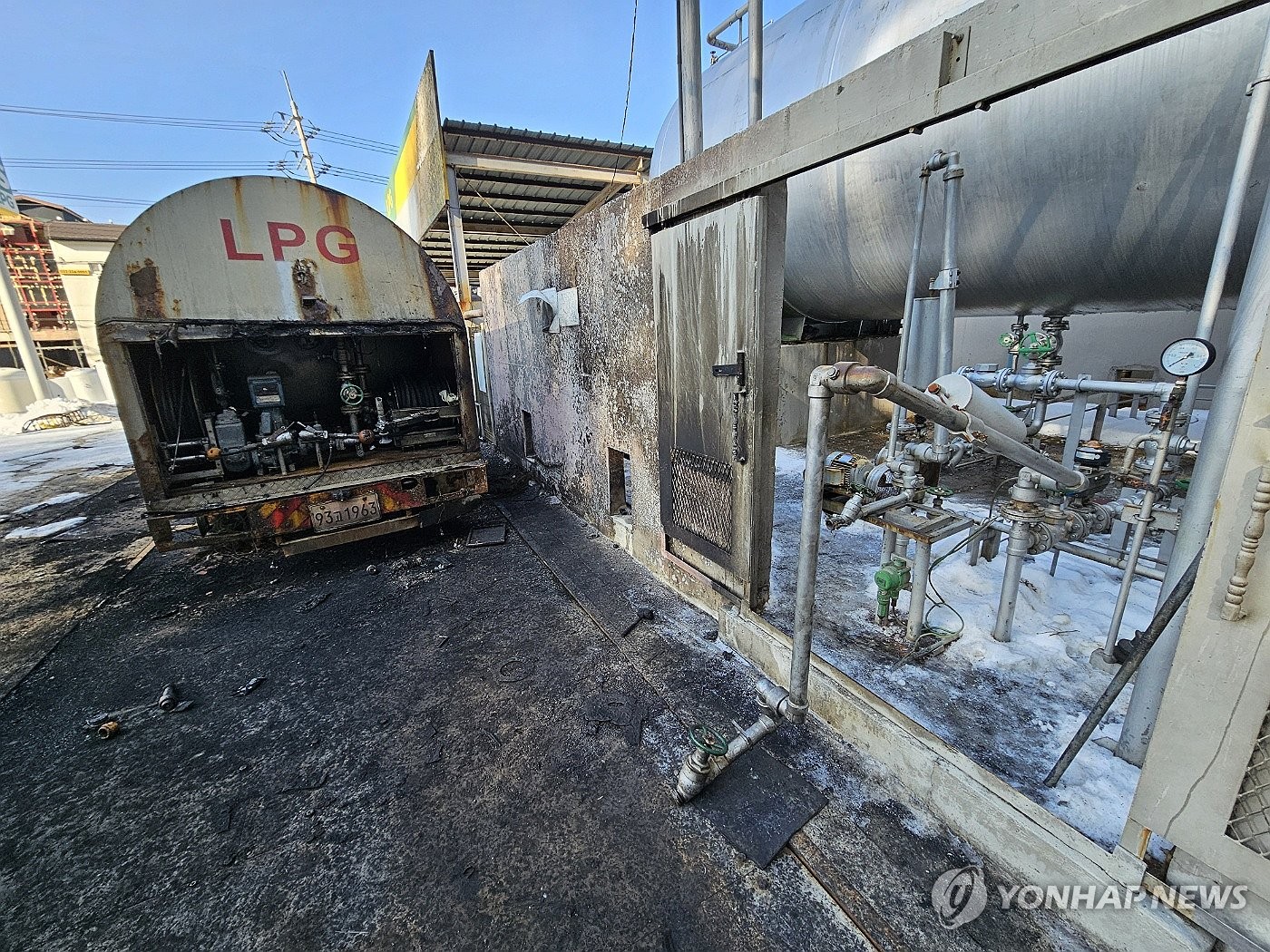 5명 사상 LPG 충전소 폭발…가스누출 벌크로리 기사 금고 1년6월 | 연합뉴스
